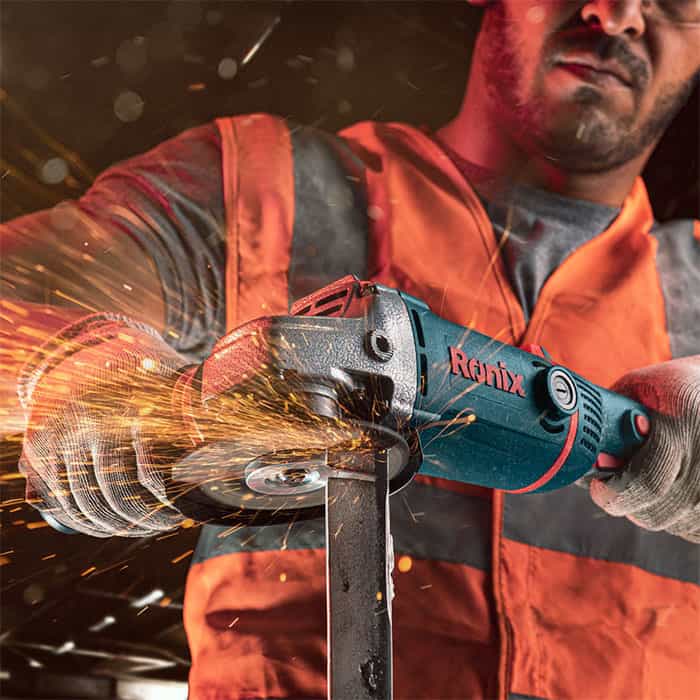 مینی فرز 115 میلی متر دسته بلند رونیکس 3160 | آی آر ابزار