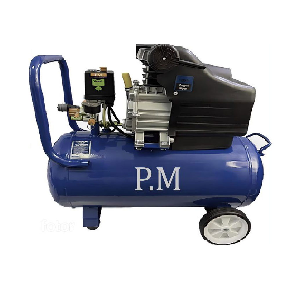 پمپ باد موتوری 50 لیتری پی ام P.M TM5001 | آی آر ابزار