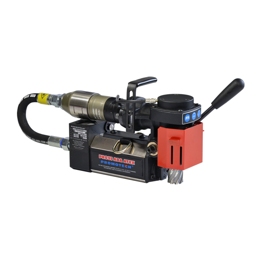 دریل مگنت پنوماتیک 800 وات پروموتک PROMOTECH PRO-35 ADA ATEX | آی آر ابزار